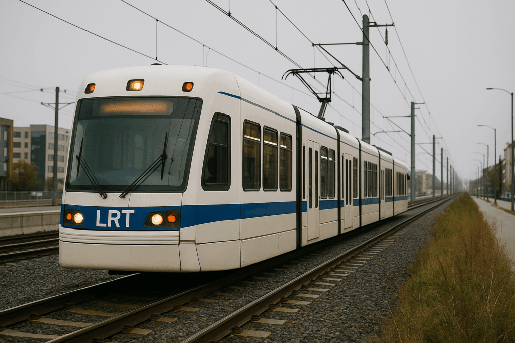 В сторону Косшы построят линию наземного LRT